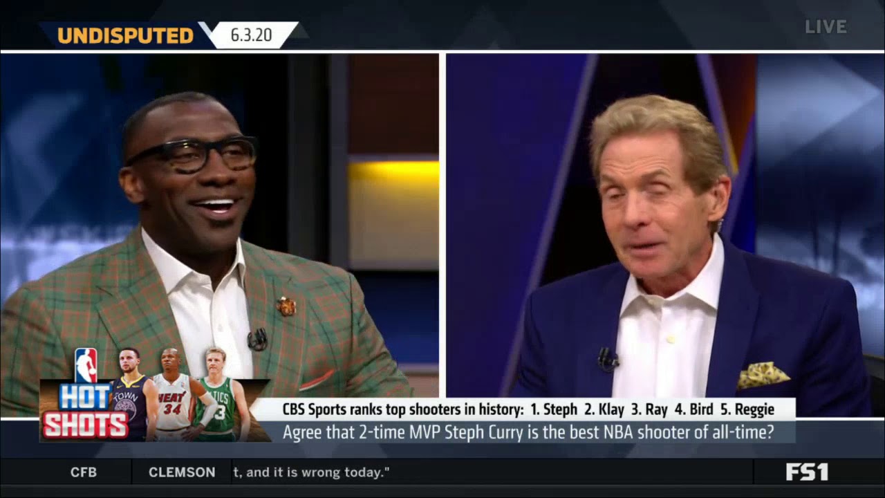 UNDISPUTED - Skip & Shannon discuss CBS Sports' top shooters in history ...