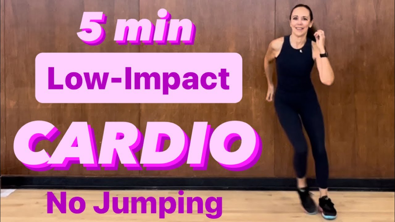 5 Min Low-Impact Cardio | Energy Booster - YouTube