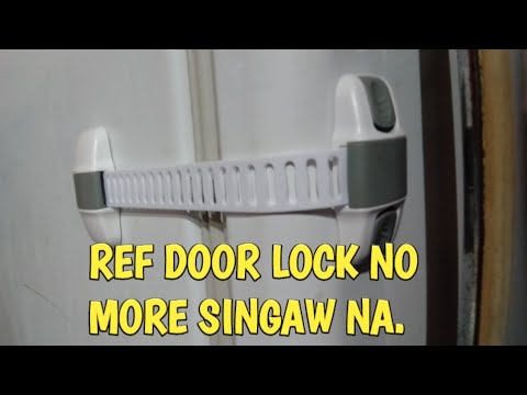 Pang door Lock sa ref nakabili ako. - YouTube