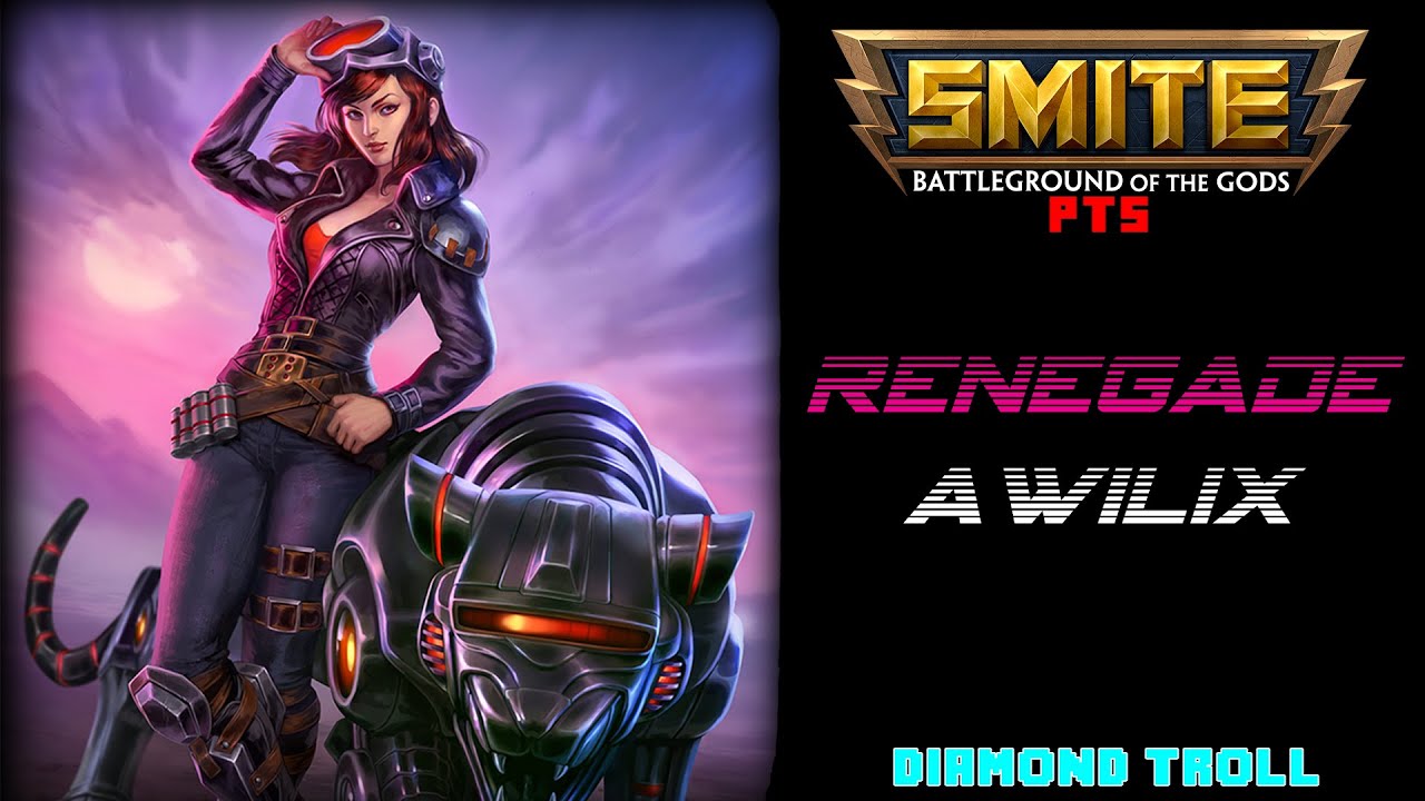 Smite: Retro!- Renegade Awilix PTS Arena Gameplay - YouTube