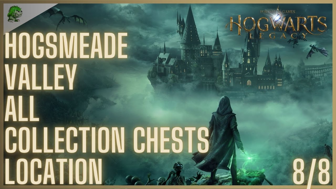 Hogwarts Legacy Hogsmeade Valley All Collection Chests Location - YouTube
