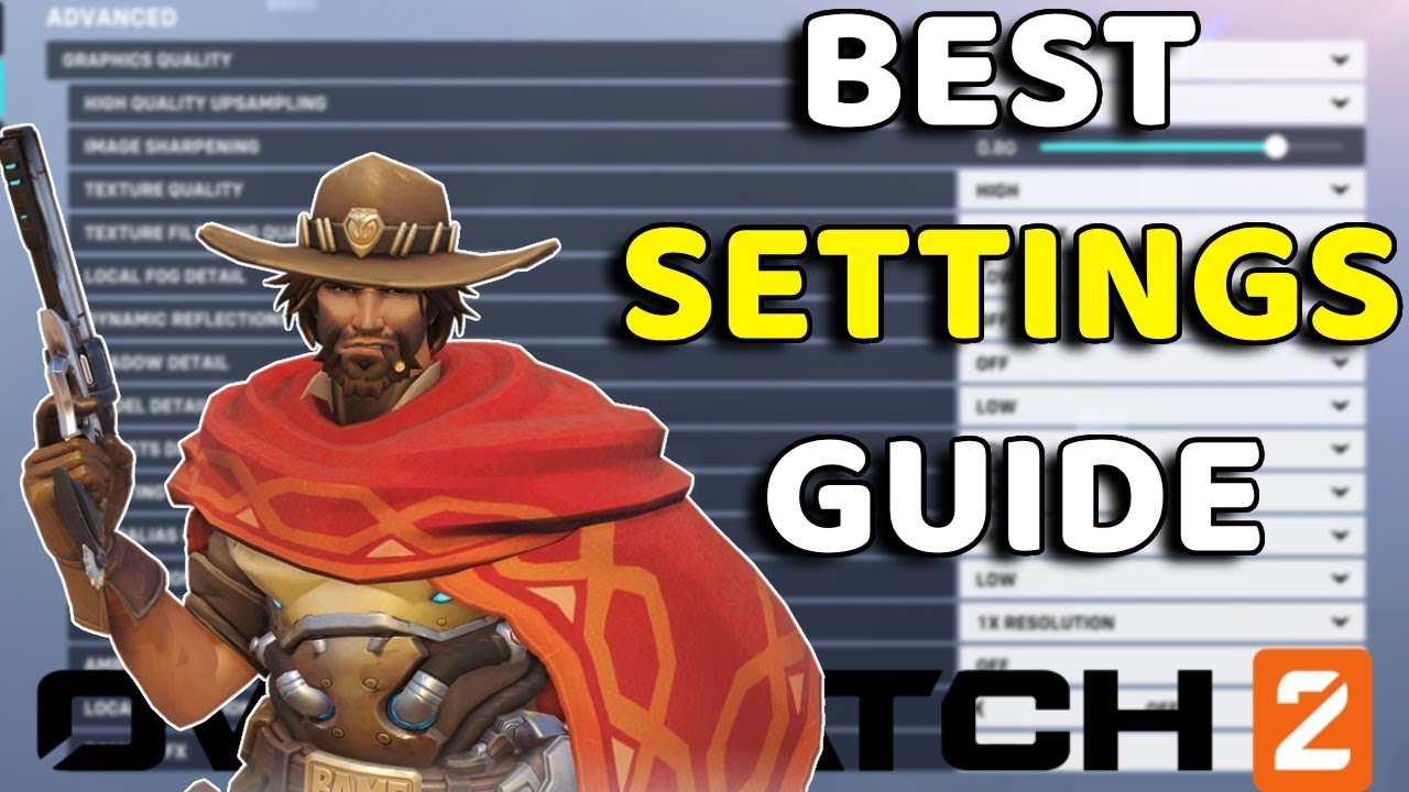 Overwatch Best Settings Guide (Short And Easy) - YouTube