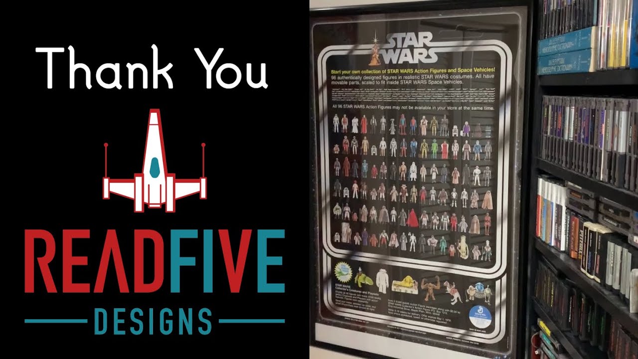 A Thank You to Read Five Designs -Posters Vintage Star Wars and Book of ...