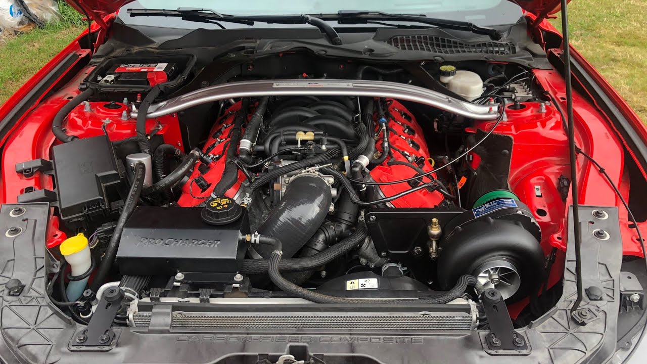 The Procharged GT350 Beast - YouTube