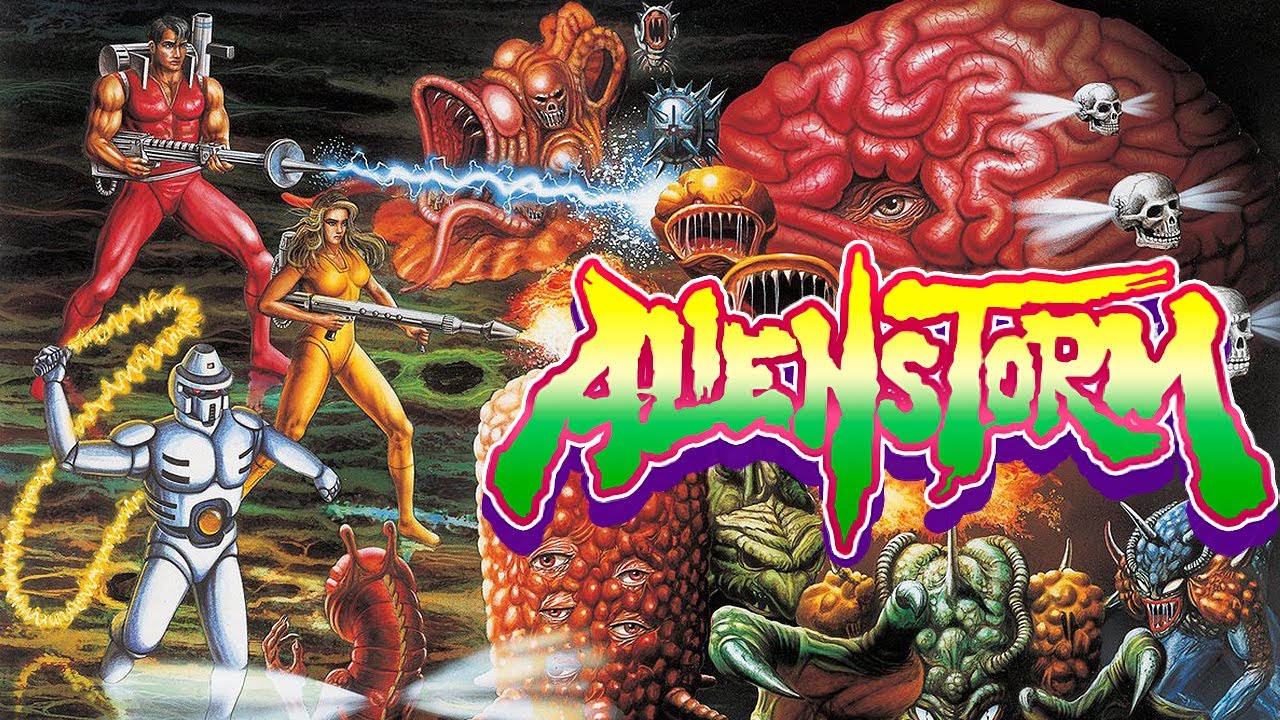 💥 ALIEN STORM 👽 (SEGA MEGADRIVE) (JUEGO COMPLETO) 🎮 RETRO NOSTALGIA #4 ...
