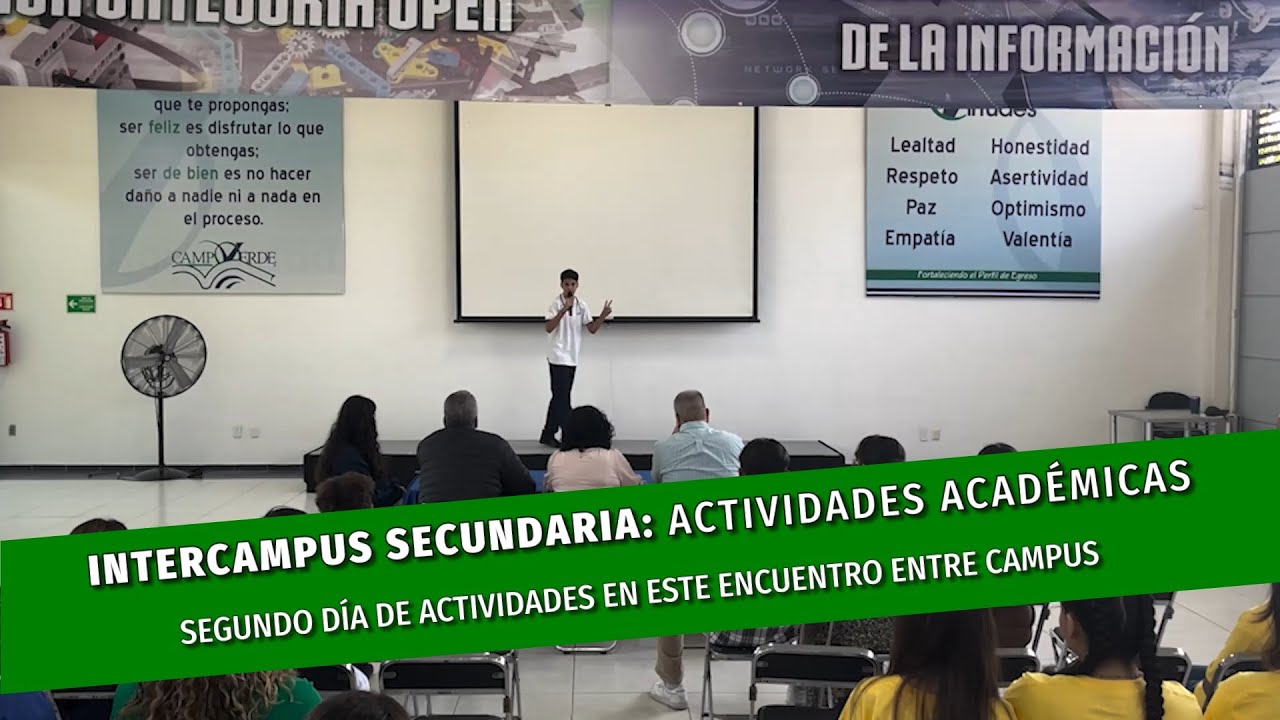 Intercampus de Secundaria: Actividades académicas - YouTube