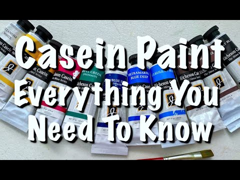 Casein Paint - Everything You Need To Know - YouTube