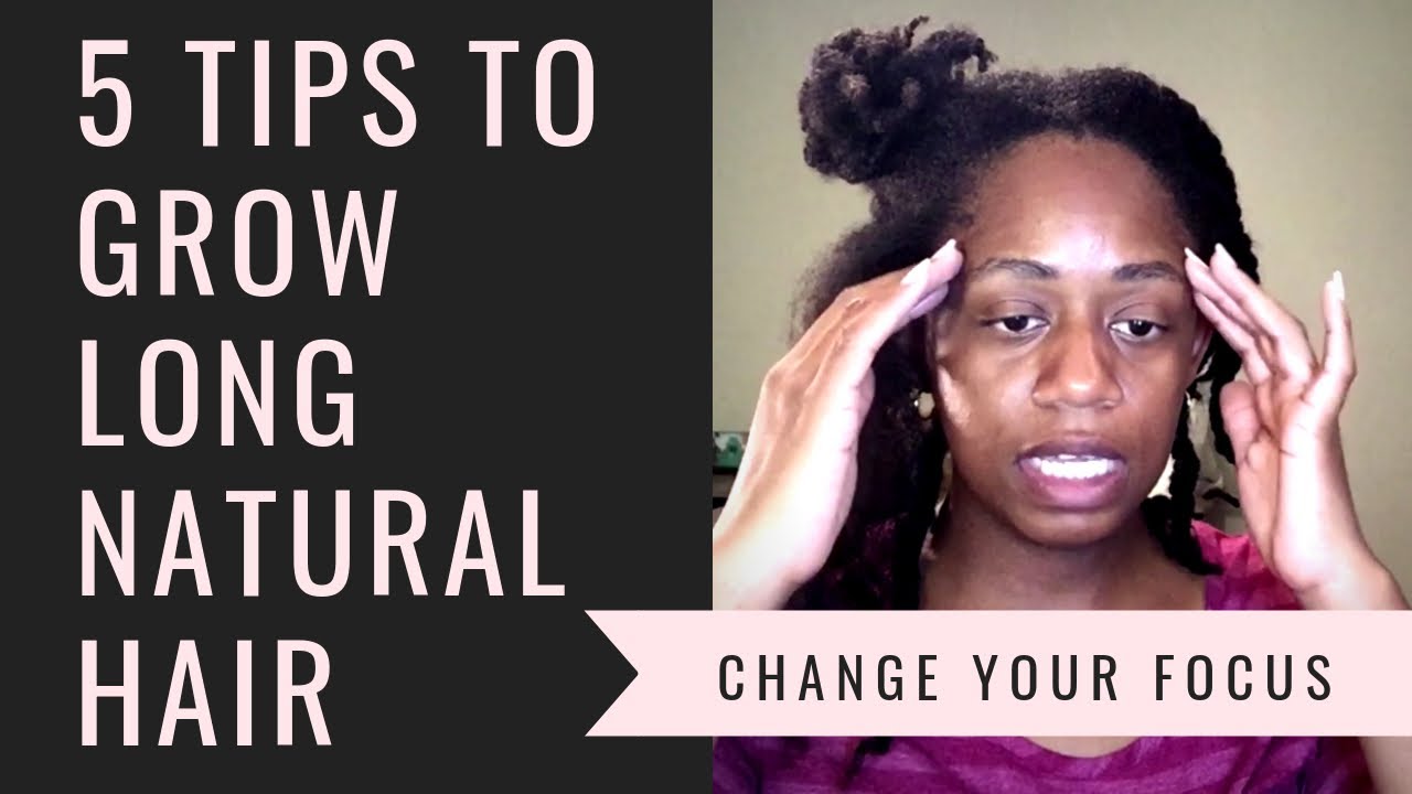 My Best Tips To Grow Long Healthy Natural Hair - YouTube