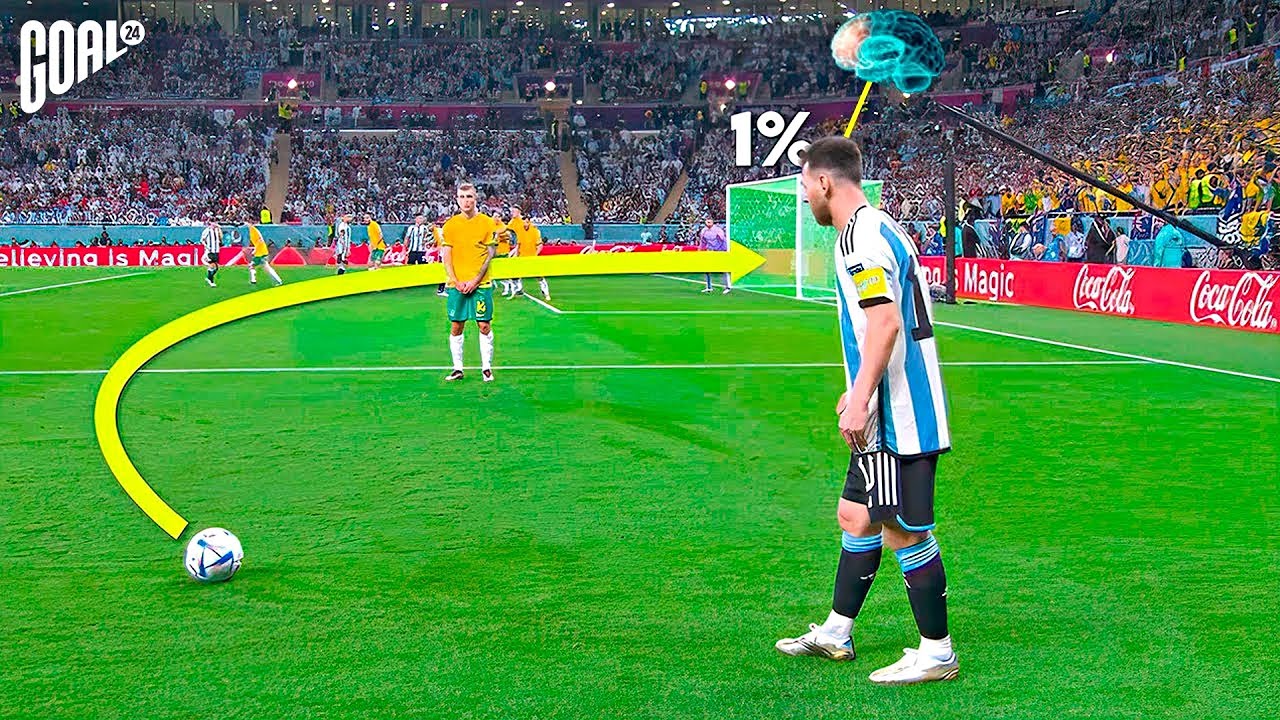 1000 IQ Free Kick Taking In Football ENG @GOAL24World - YouTube