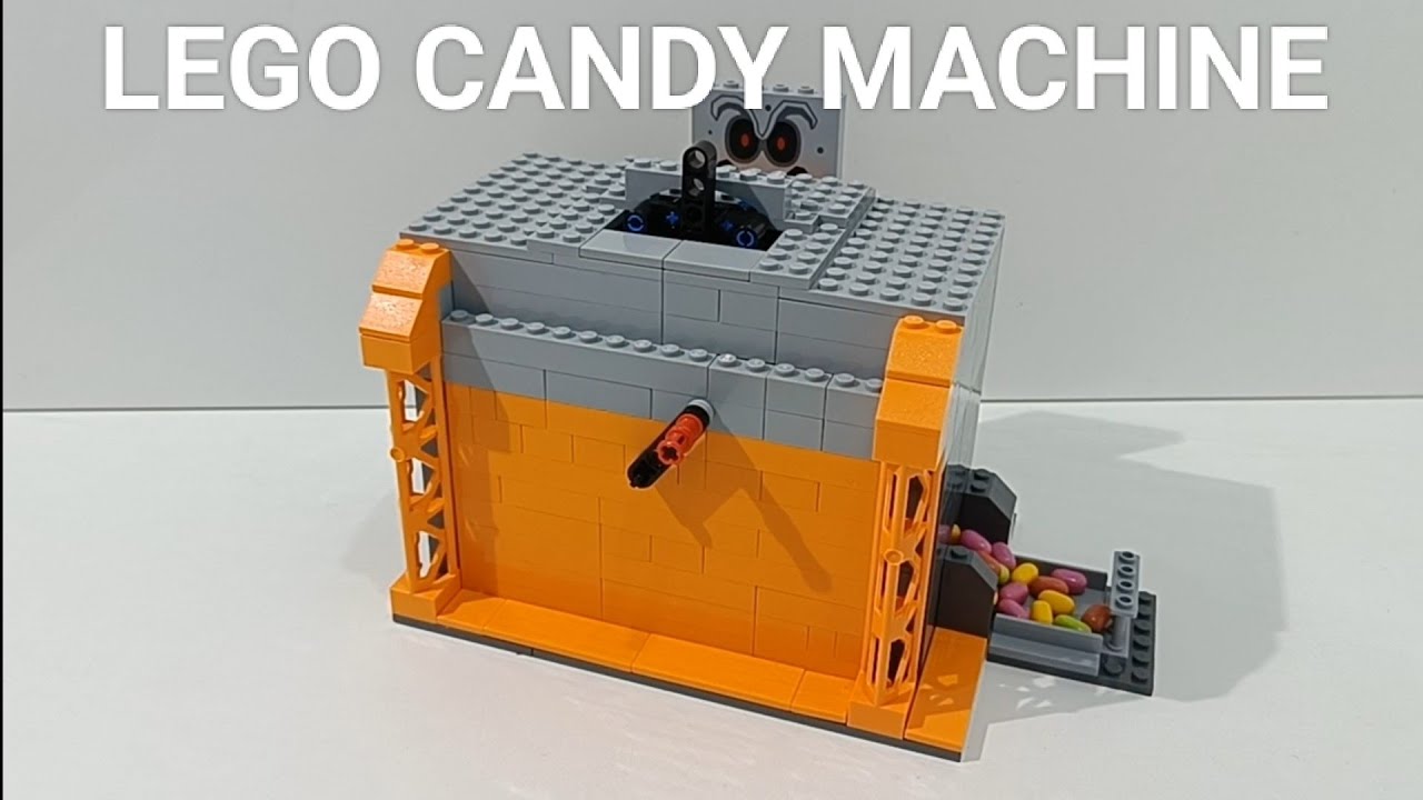 I build a mechanical LEGO CANDY MACHINE - YouTube