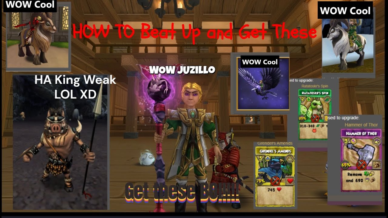 Wizard101 Gude to King Borr 2024 - YouTube