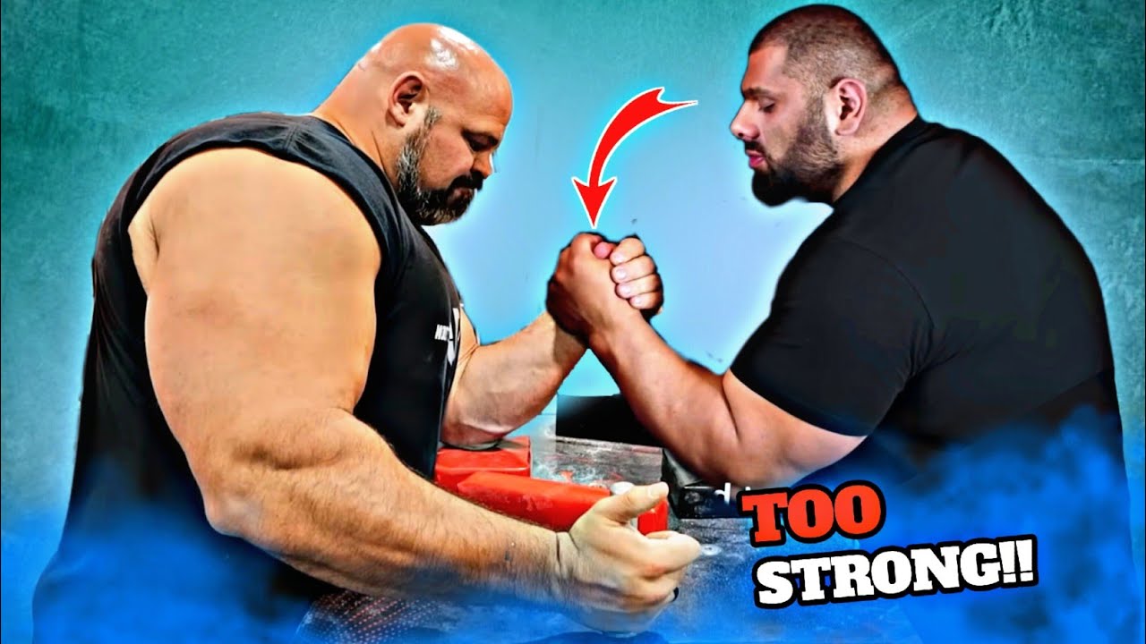 CAN BRIAN BEAT LEVAN IN "ARM WRESTLING" - YouTube