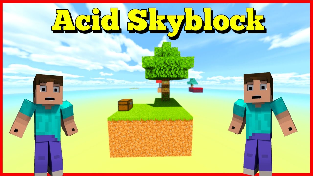 Acid Skyblock for Minecraft | How to Download Acid Skyblock in ...