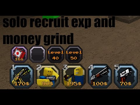 begginer money and exp grind pgtd (new) - YouTube