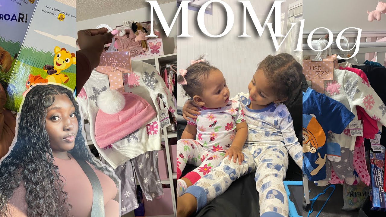 MOM VLOG • BABY GIRL IS STANDING • GREAT DEALS FOR KIDS• GET READY FOR ...