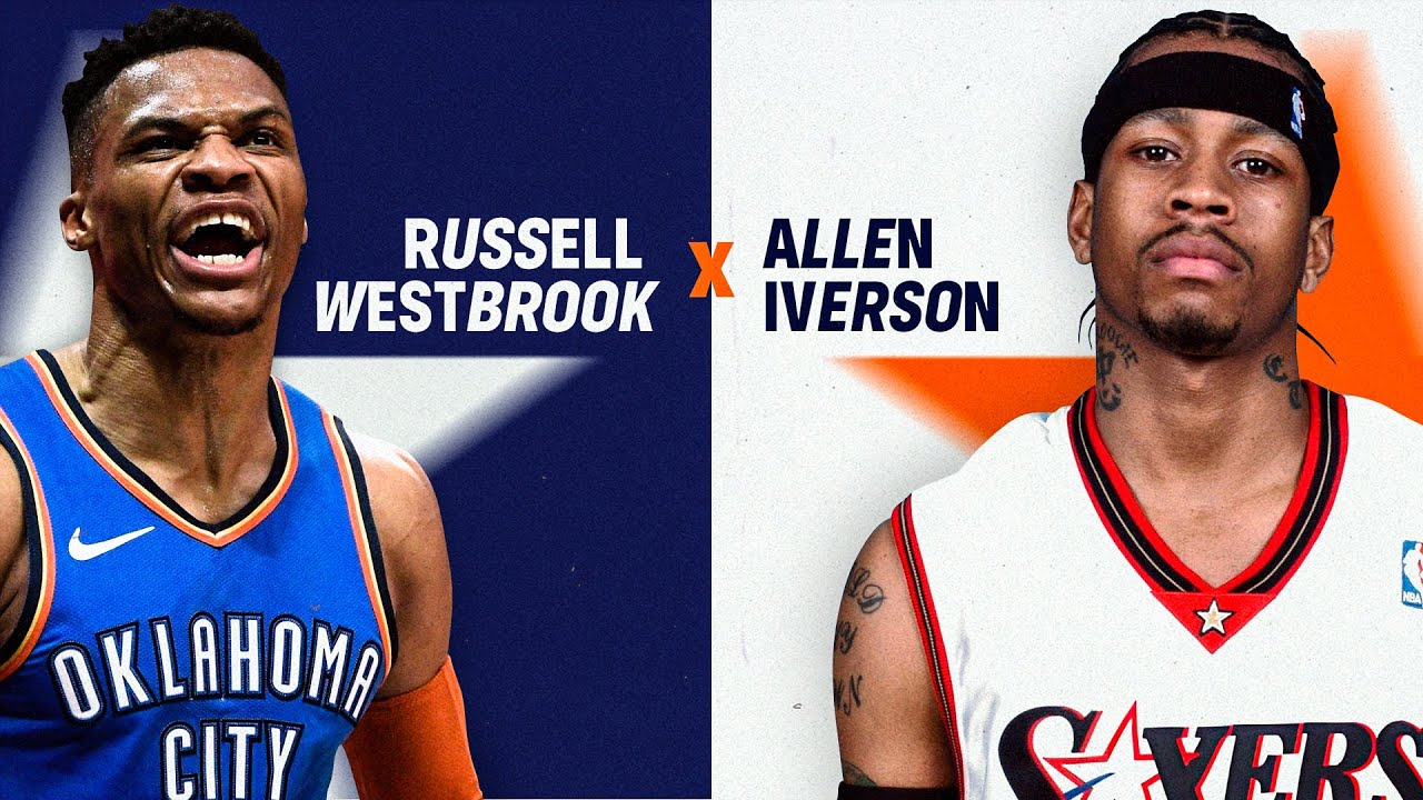 ALLEN IVERSON X RUSSELL WESTBROOK: QUEM É MELHOR? #TIJOLADAS - YouTube