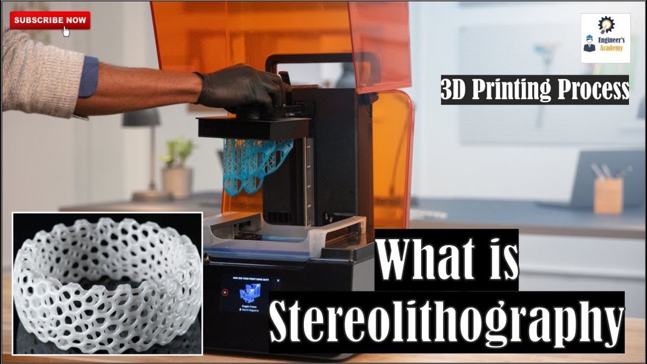 What is Stereolithography - (SLA) 3D Printing Process. - YouTube