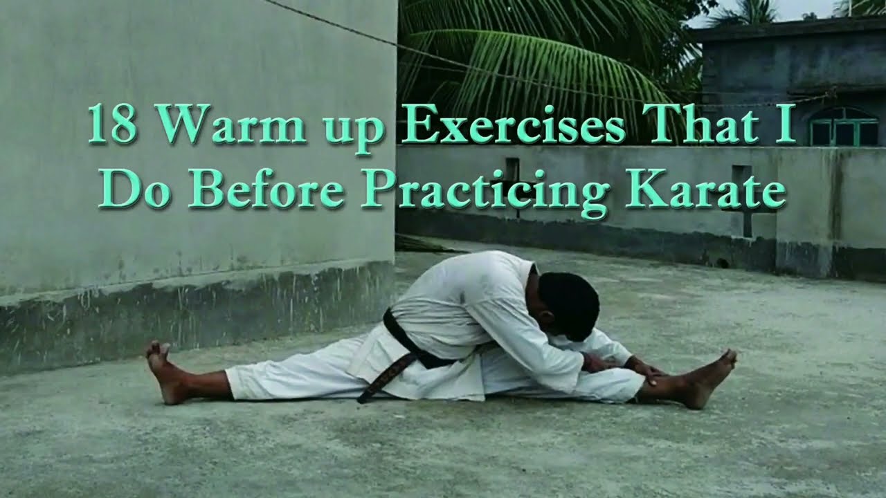 Warm up exercises for Karate | Martial Art | Kung Fu | Tae kwon Do - YouTube