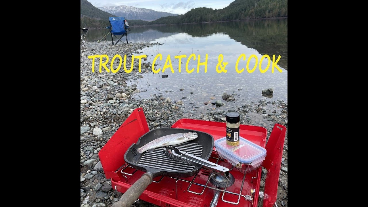 Trout Catch & Cook - My first video - YouTube