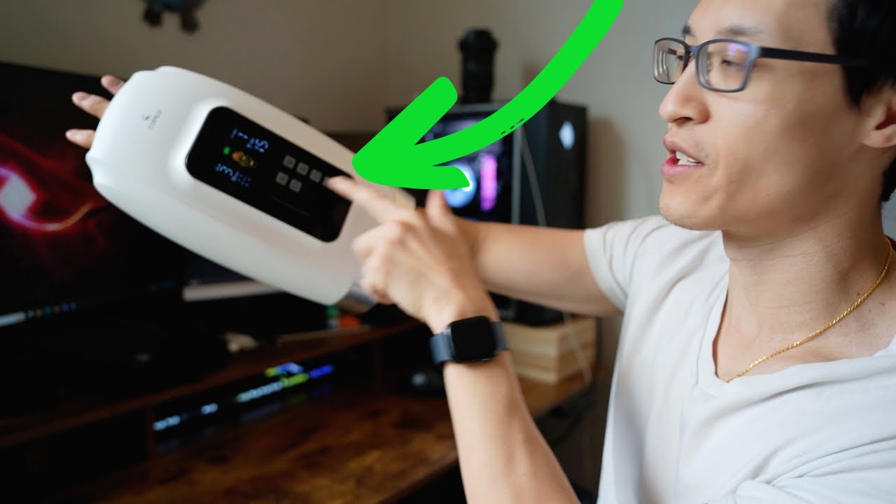 Relieve Pain & Stress: Hand Massager with Heat & Compression for ...