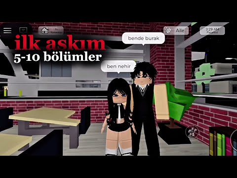 İlk aşkım | 5-10. Bölümler (mini dizi) #roblox #robloxbrookhaven #robloxbrookhavenrp