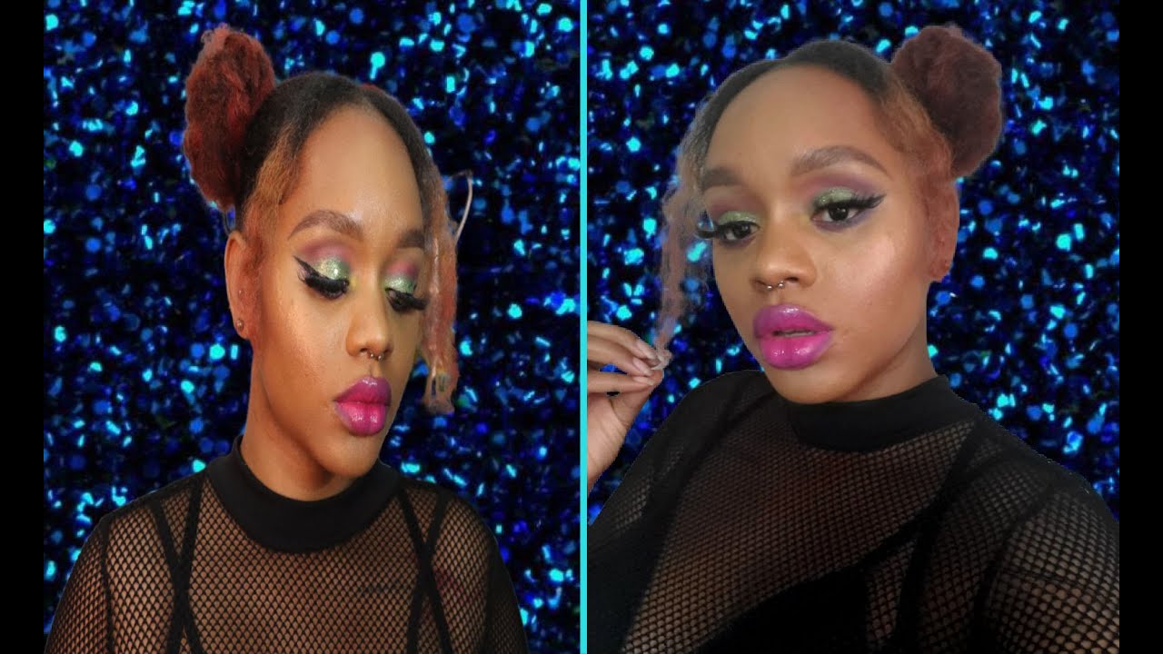 Sprinkle Em' w/Glitter!! Easy Glam Tutorial |LOVEROFSHADES - YouTube