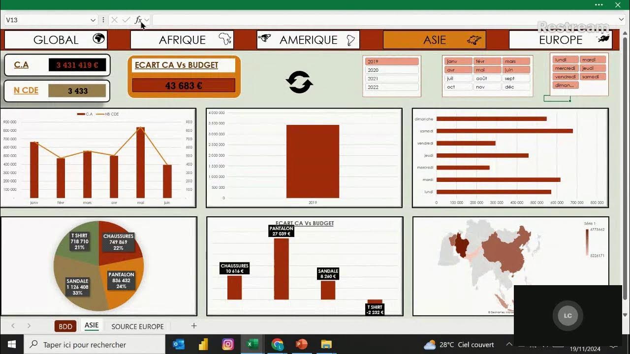 TRAITER LES PROBLEMES EXCEL AVEC LES FONCTIONS LOGIQUES - YouTube