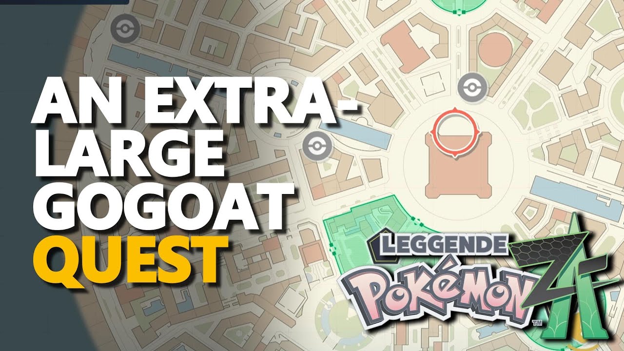 An Extra-Large Gogoat Pokemon Legends Z-A - YouTube