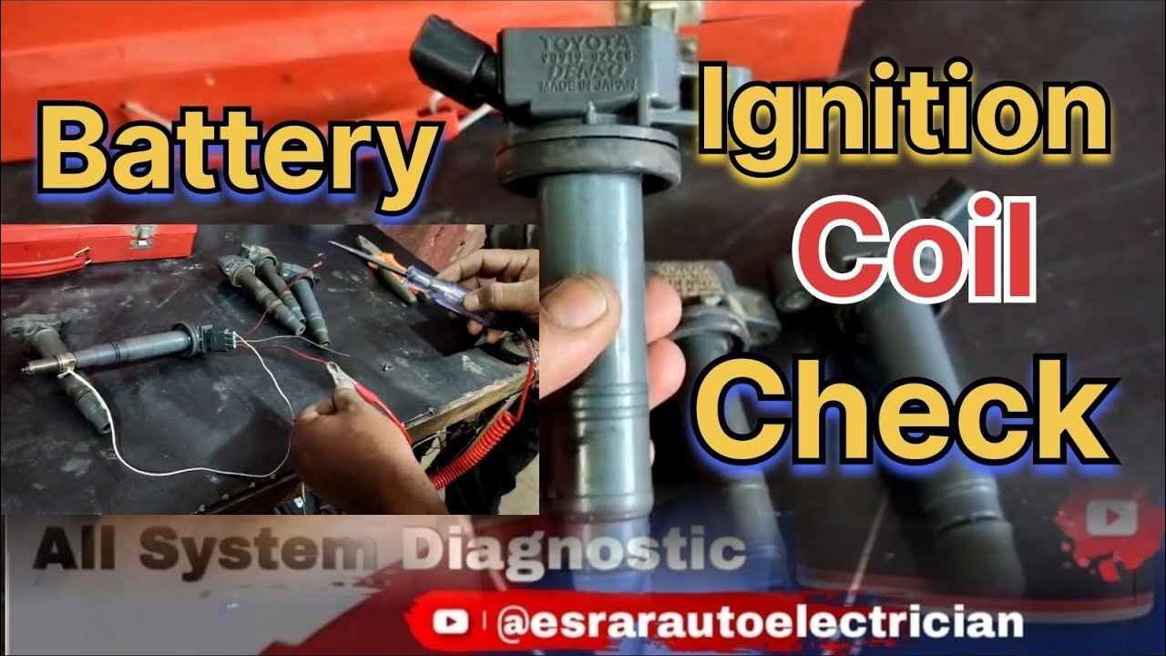 How To Check Ignition Coil A2z 4 pin coil Without car #toyota #ignition ...
