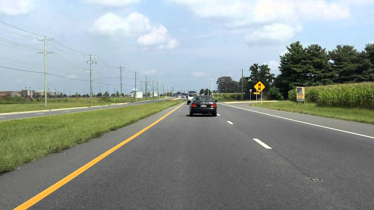 US 301 - Delaware (MD State Line to DE 299) northbound - YouTube