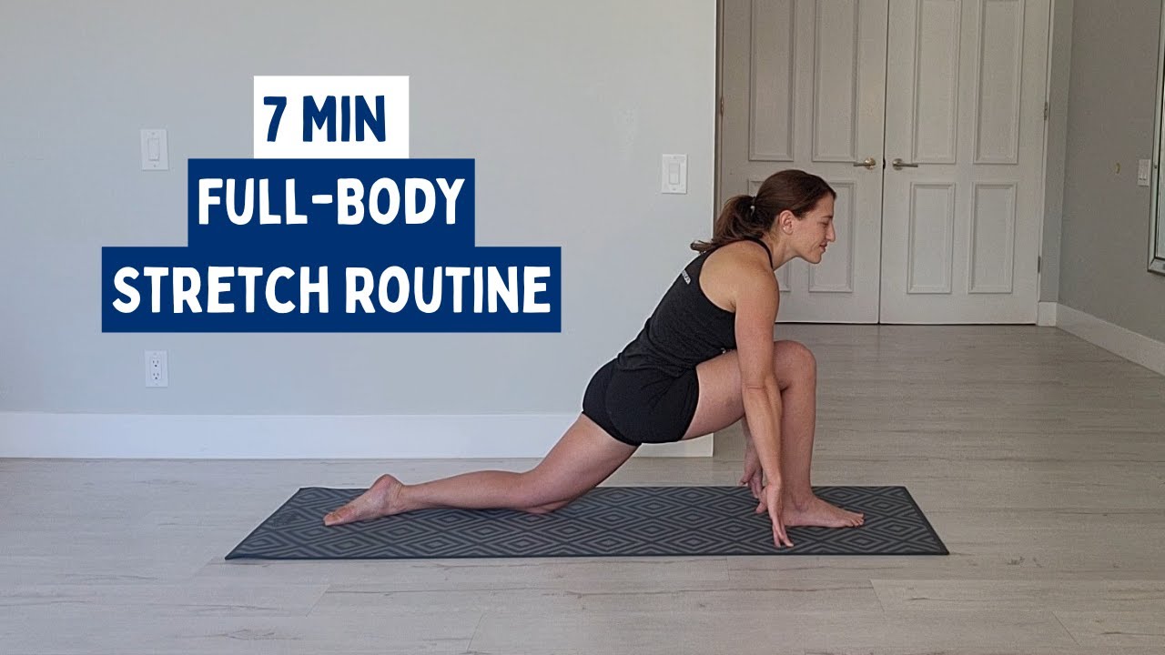 Daily Full-Body Stretch Routine (7 min) - YouTube