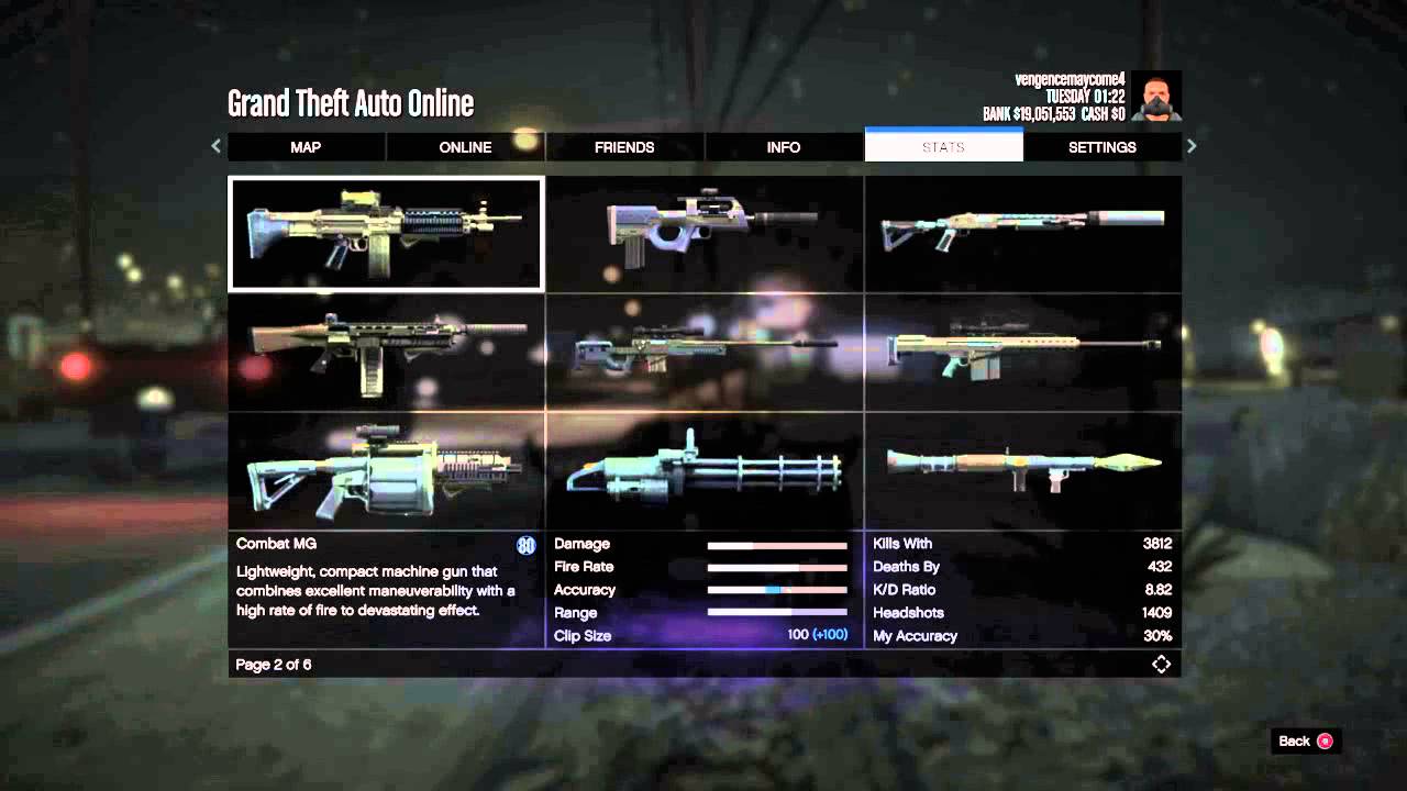 GTA 5 "All My Stats" - YouTube