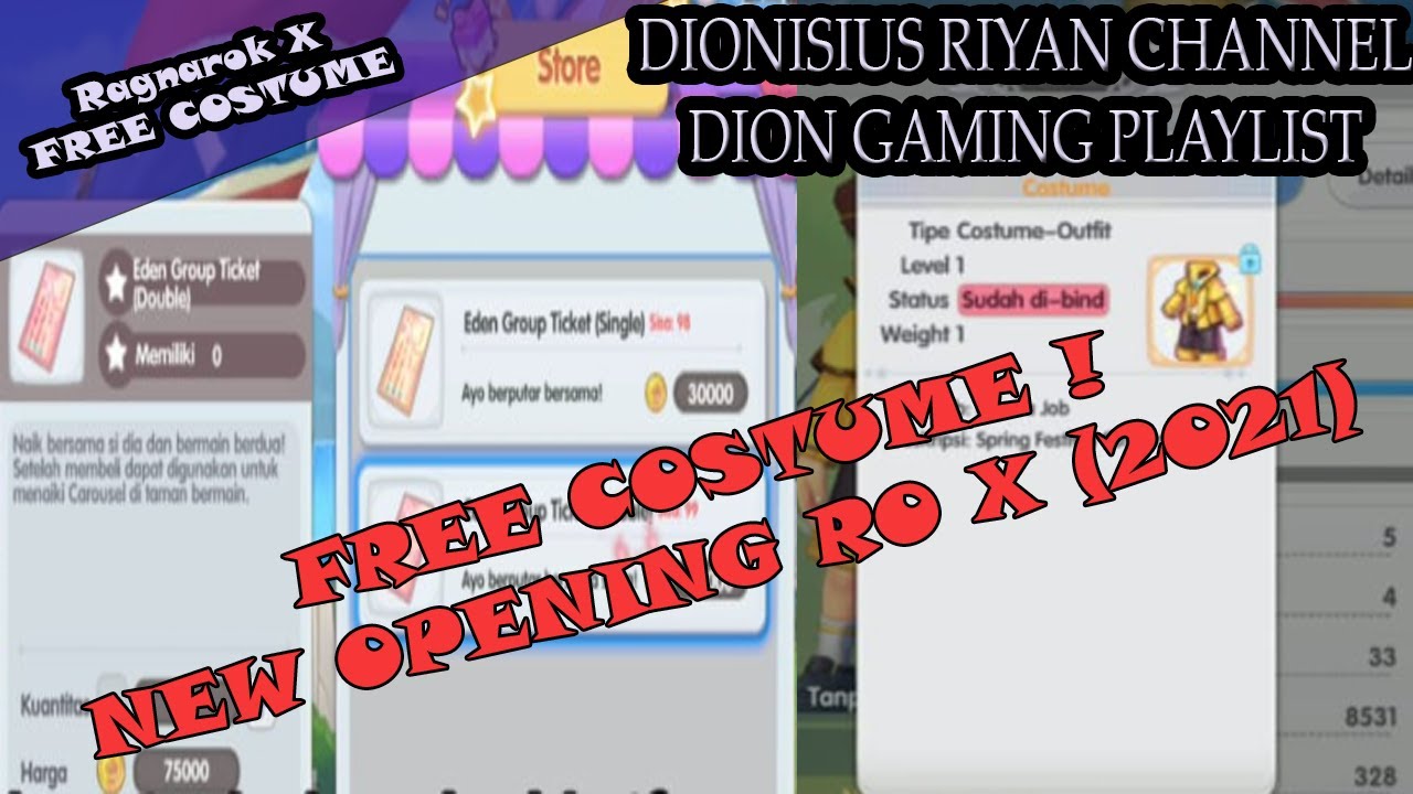 Guide & Tips ROX 2021 (Ragnarok X) How to get FREE campus festival ...