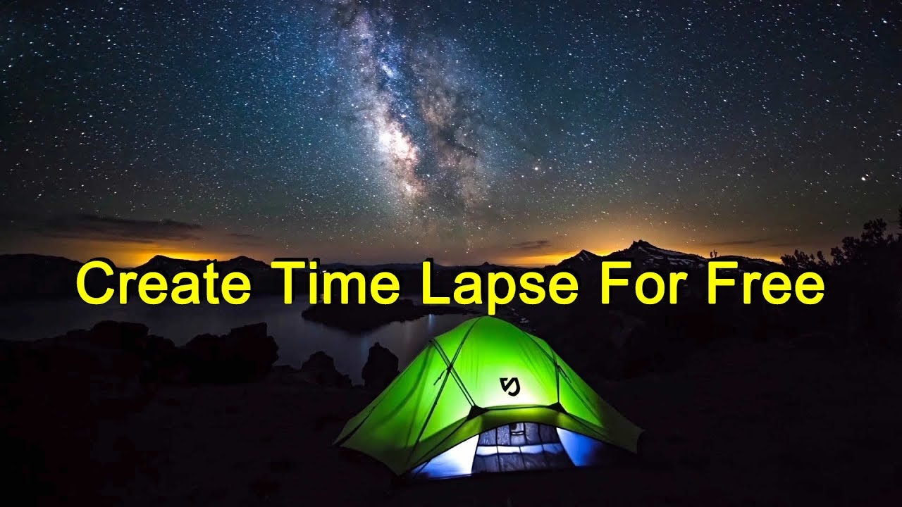 How To Make A TimeLapse Video For FREE - YouTube
