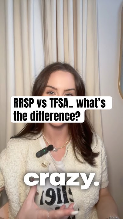 RRSP vs TFSA.. what’s the difference? #rrsp #tfsa #taxstrategist #cashvalue #taxplanning - YouTube