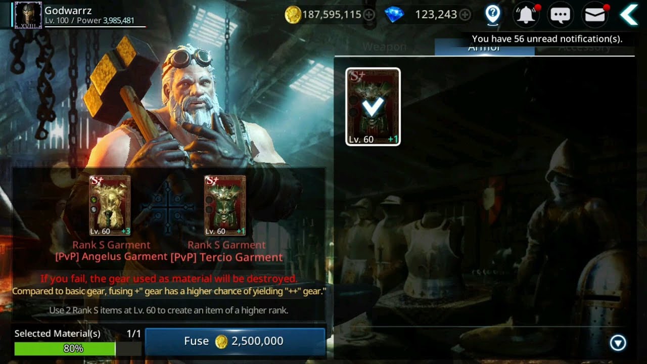 Darkness Rises Tips and Tricks: Powering Up All my Characters ...