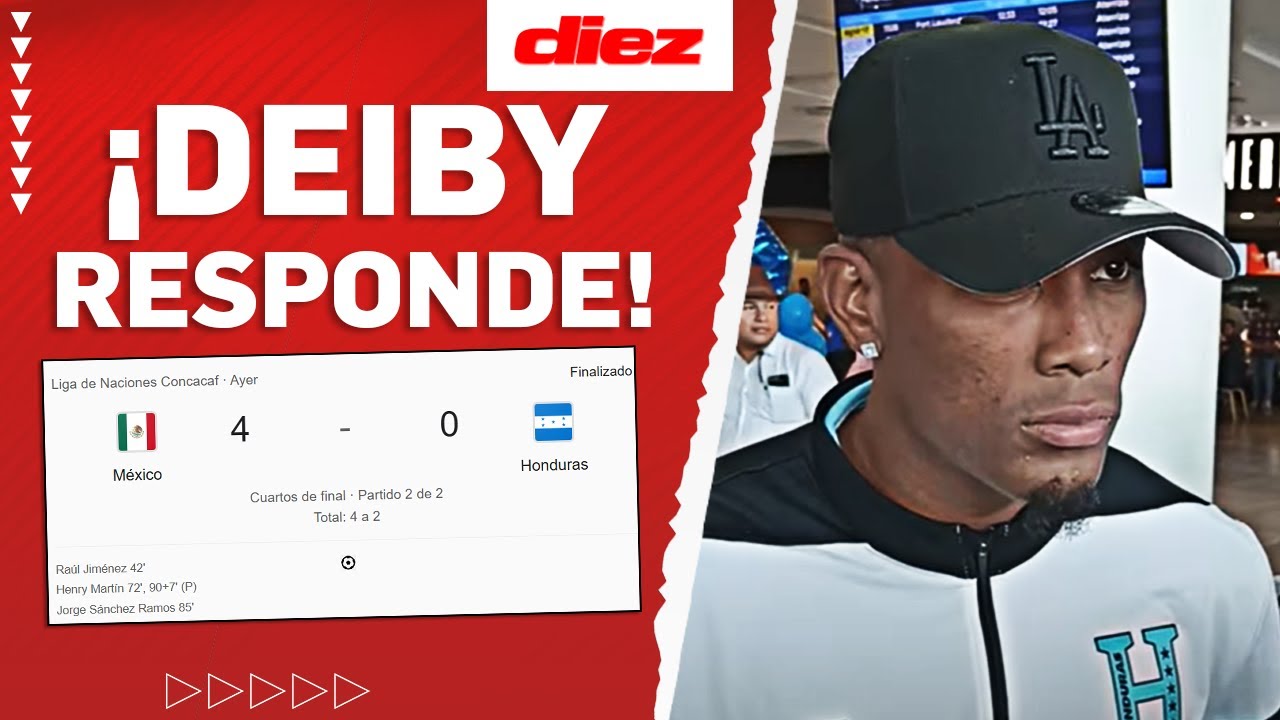 Deiby Flores responde a las duras críticas tras eliminación de Nations League contra México ...