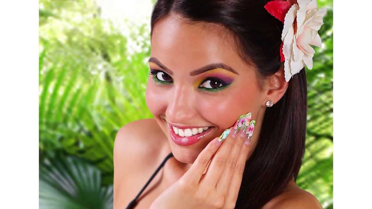 MISS NAILS AND FACE ONLINE BEAUTY SALON CONTEST - YouTube