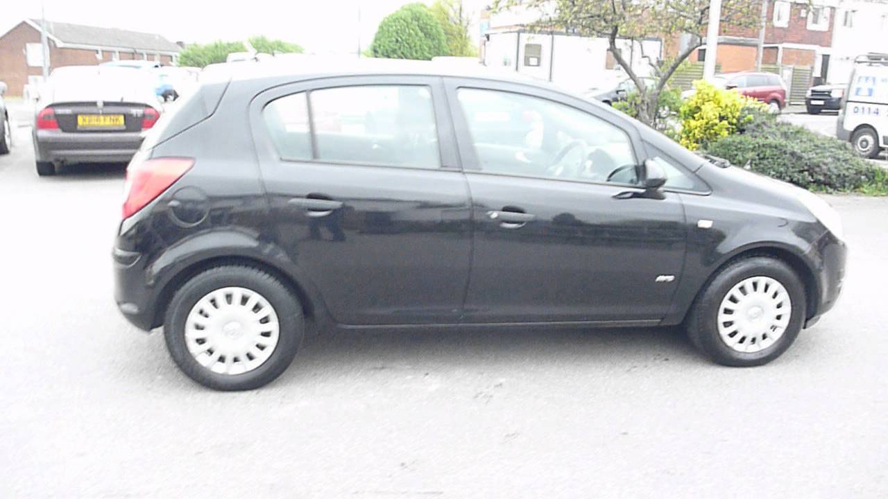 used vauxhall corsa 58 reg johnsoncars sheffield 007 - YouTube