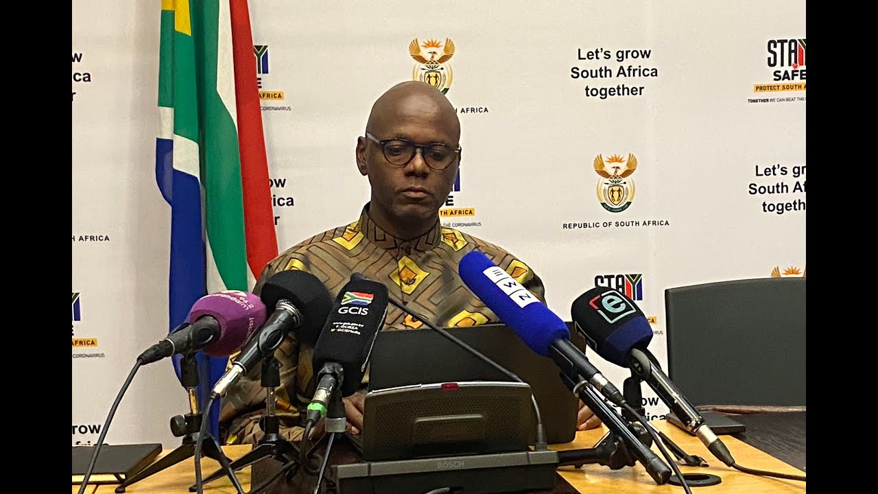 Presidential Spokesperson, Vincent Magwenya briefs the media on the ...