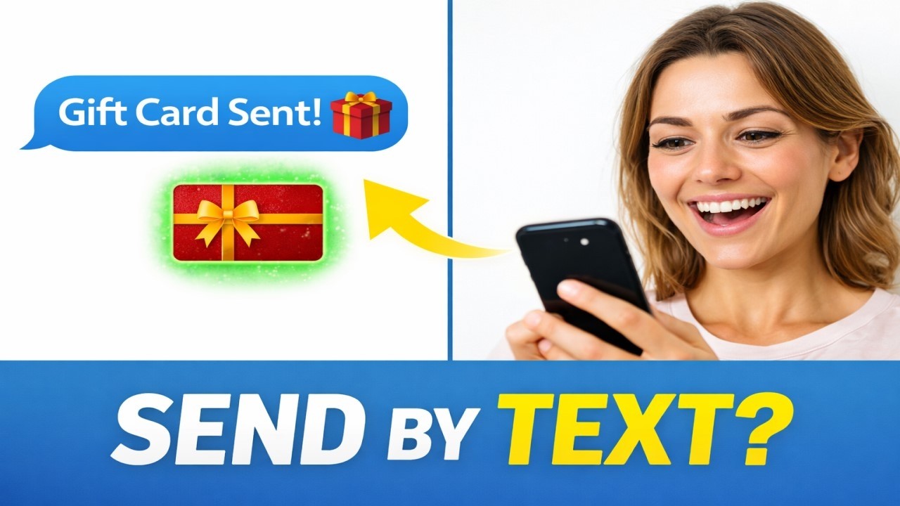 How to Send a Gift Card via Text Message | Text a Gift Card Instantly ...
