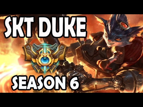SKT T1 Duke Rumble vs Jayce TOP Ranked Challenger Korea - YouTube