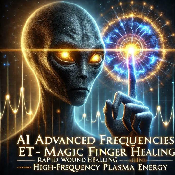 AI Advanced Frequencies ET Magic Finger Healing Rapid Wound Recovery ...