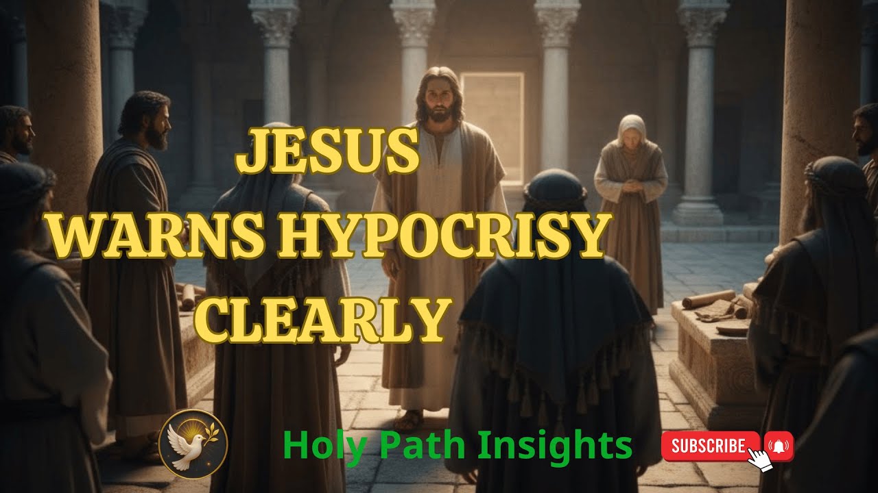 Jesus Warns Hypocrisy Clearly – A Powerful Rebuke of Religious Pride ...