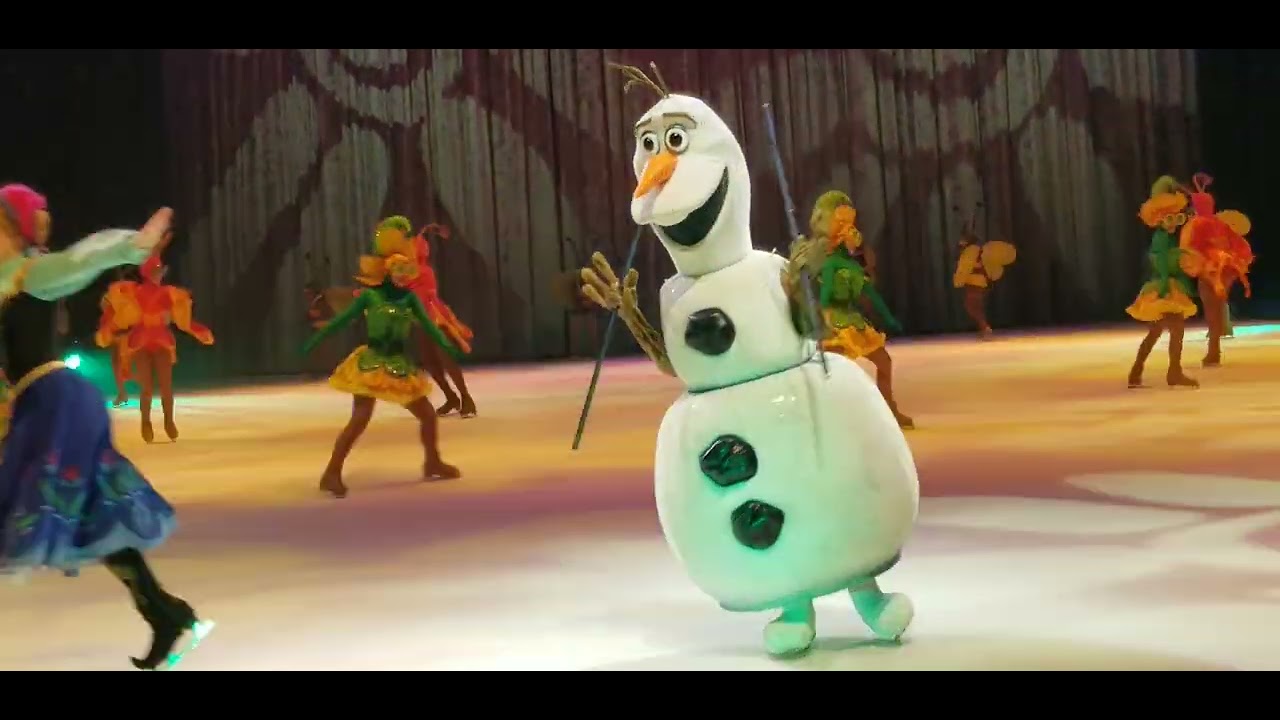 Olaf song about summer, Frozen Disney on ice - YouTube