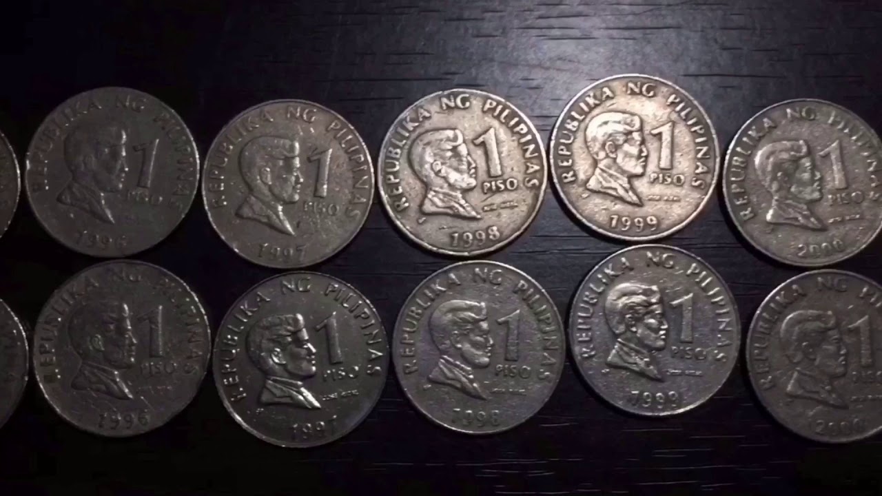 Philippine Coins BSP Series One Peso 1995 2017 YouTube philippine-coins-bsp-series-one-peso-1995-2017-youtube