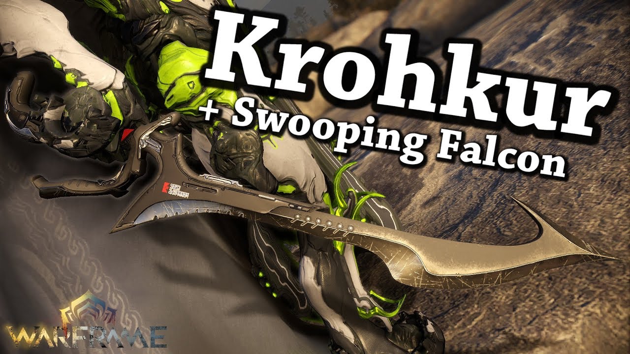 Warframe | Krohkur (+ Swooping Falcon) [2 Forma Build] - YouTube