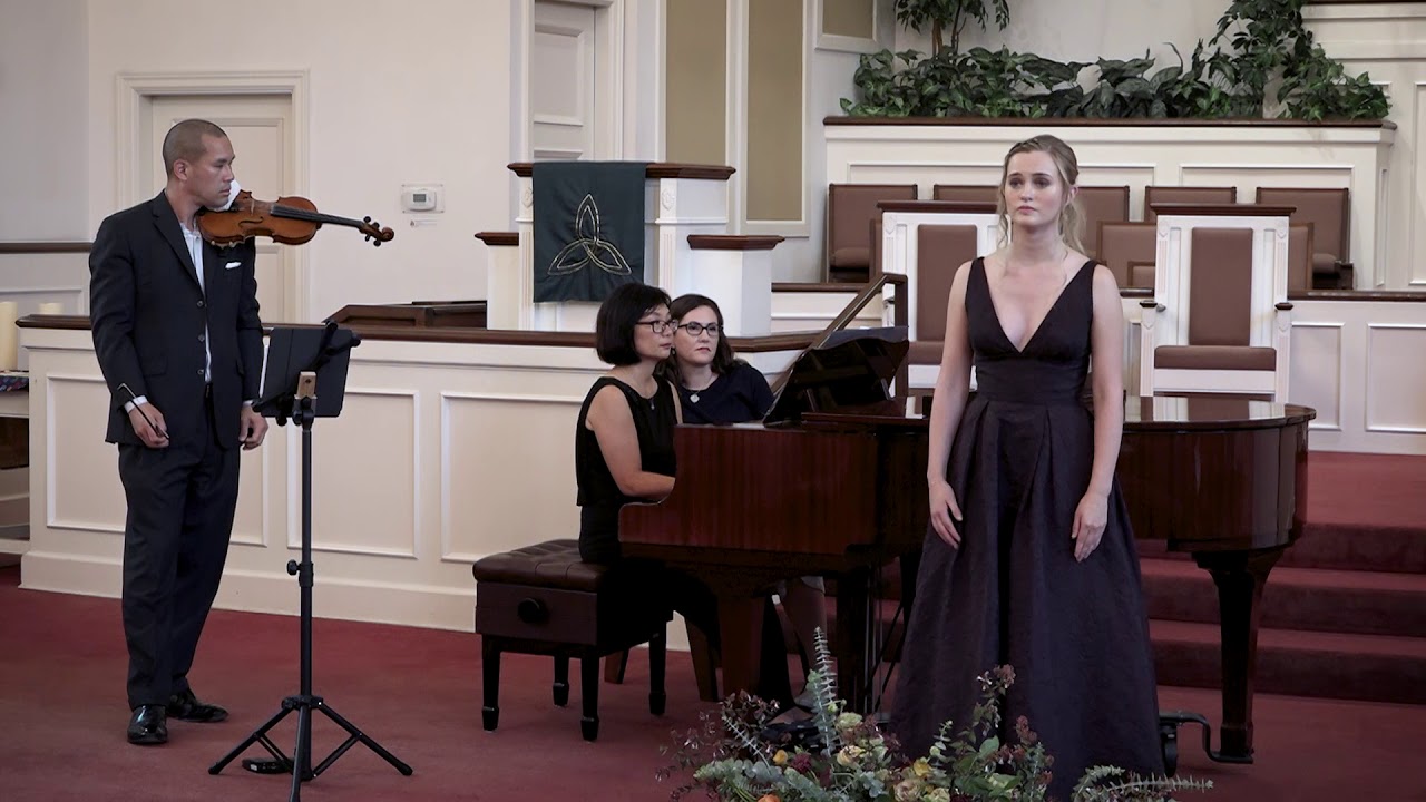 Five Hebrew Love Songs - Elizabeth Foster, soprano - YouTube