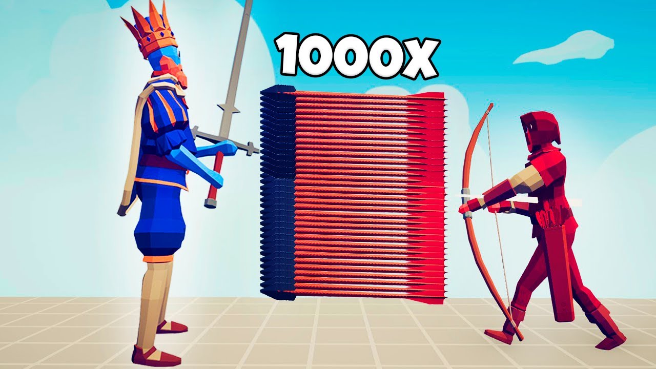 1000x OVERPOWERED ARROW vs EVERY UNIT | TABS Totally Accurate Battle ...