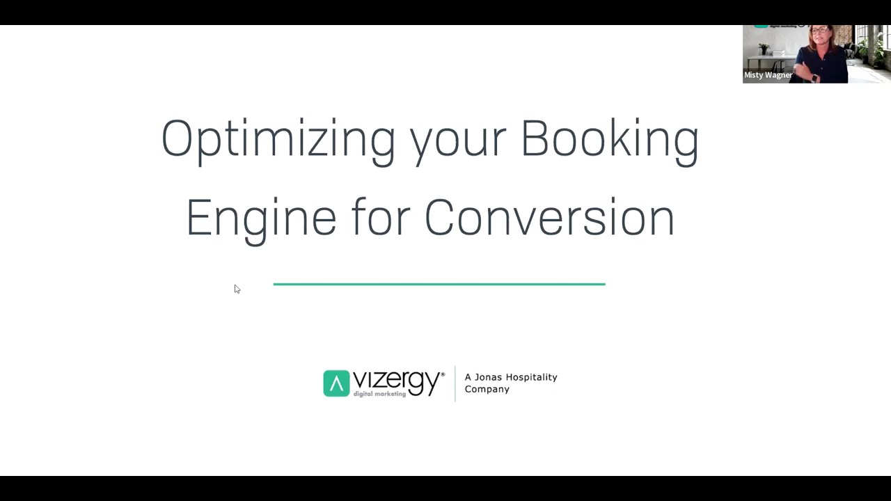 Optimizing Your Booking Engine for Conversion with Misty Wagner - YouTube